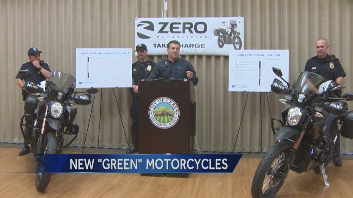Ceres Police Department goes green with electric motorcycles