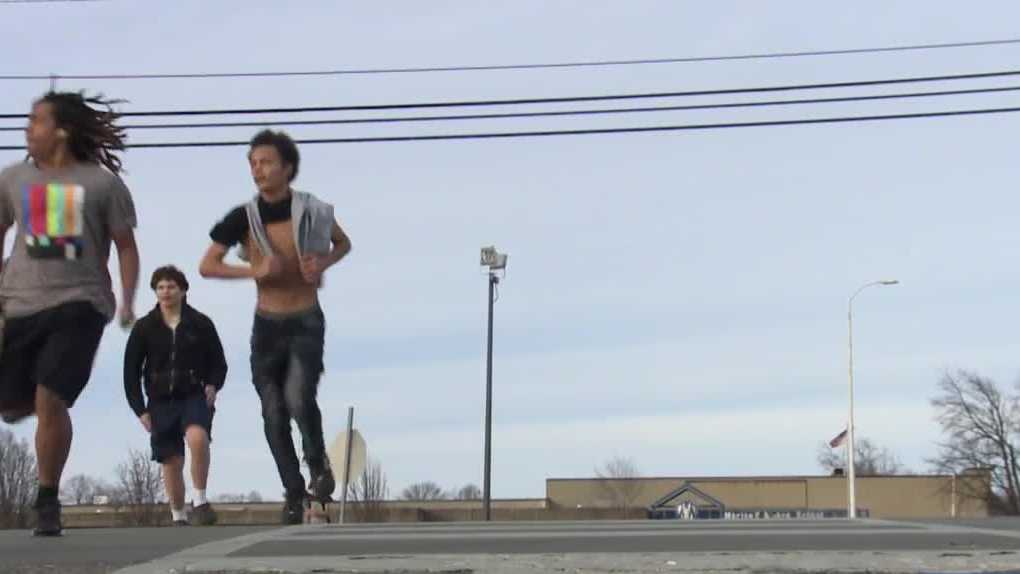 Students call Outer Loop crosswalk where teens hit a daily danger