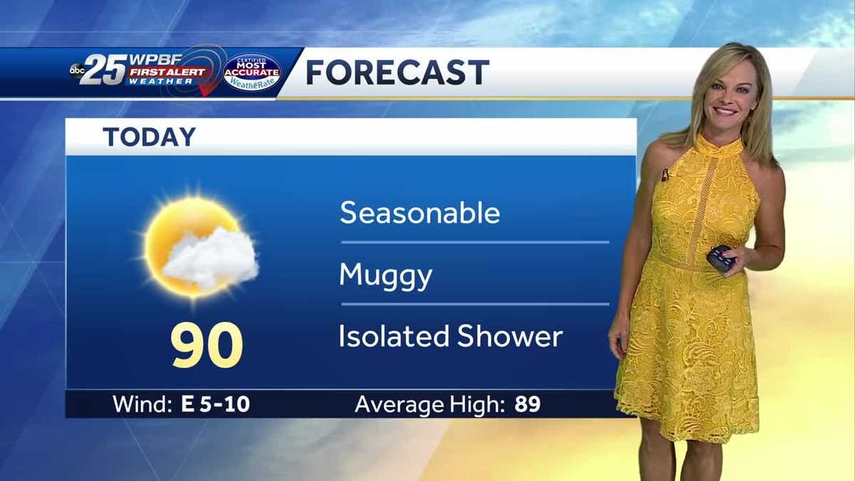 Seasonably Hot Across South Florida