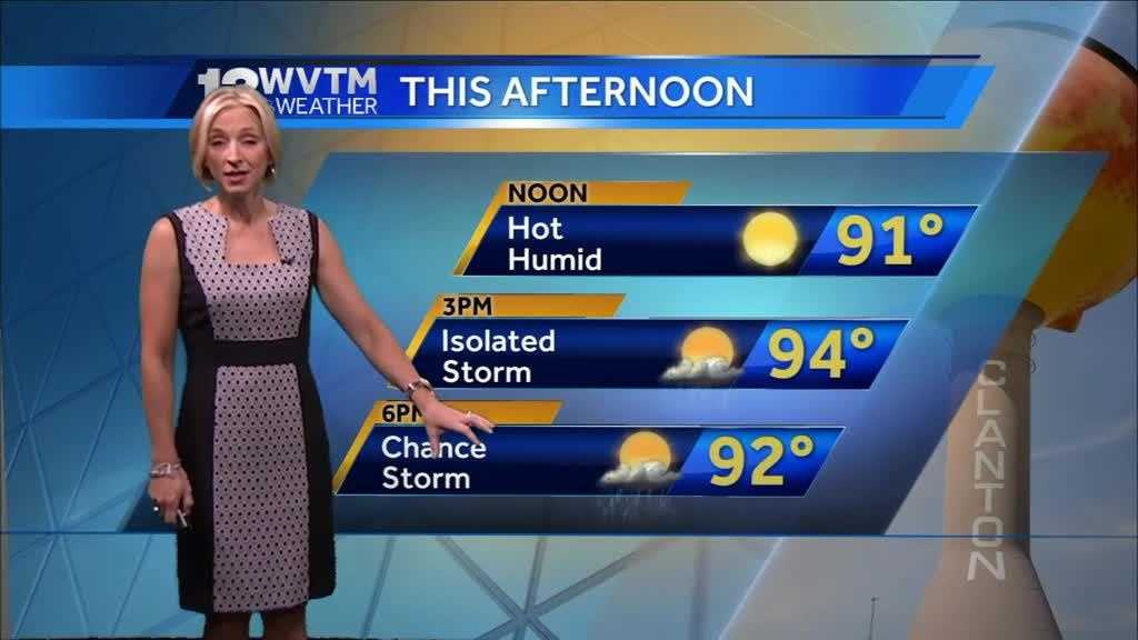 Meteorologist Stephanie Walker with your 30 second #WeatherOnTheGo