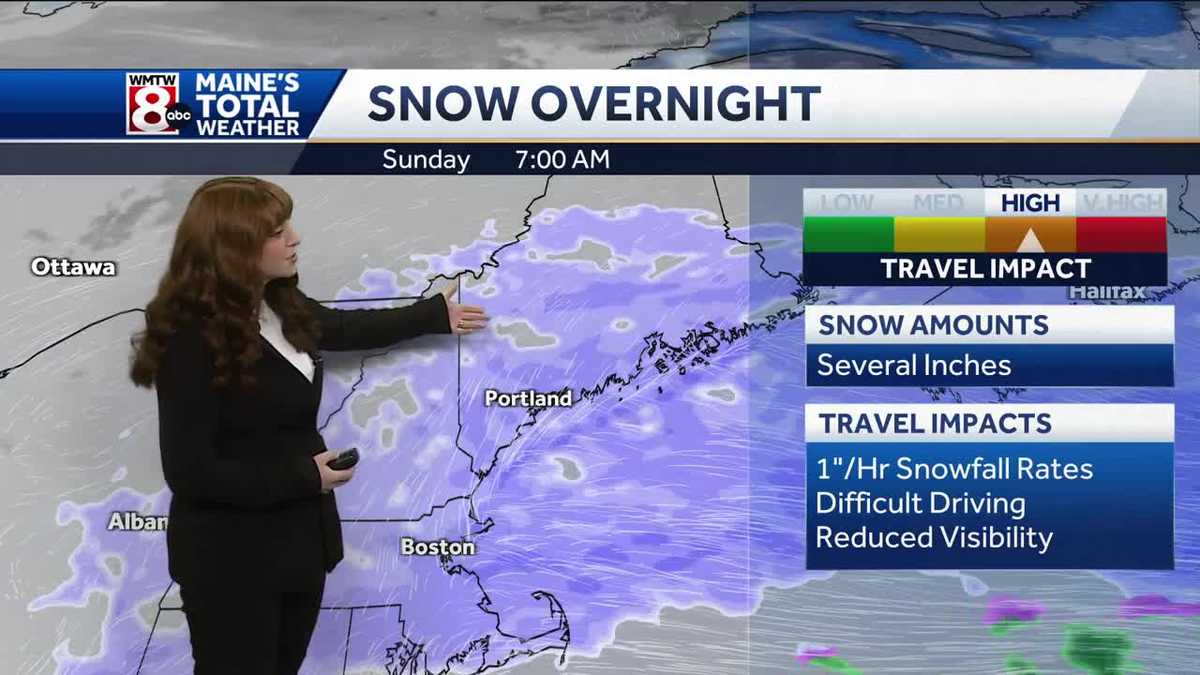 Total Weather Alert: Snow moves in tonight
