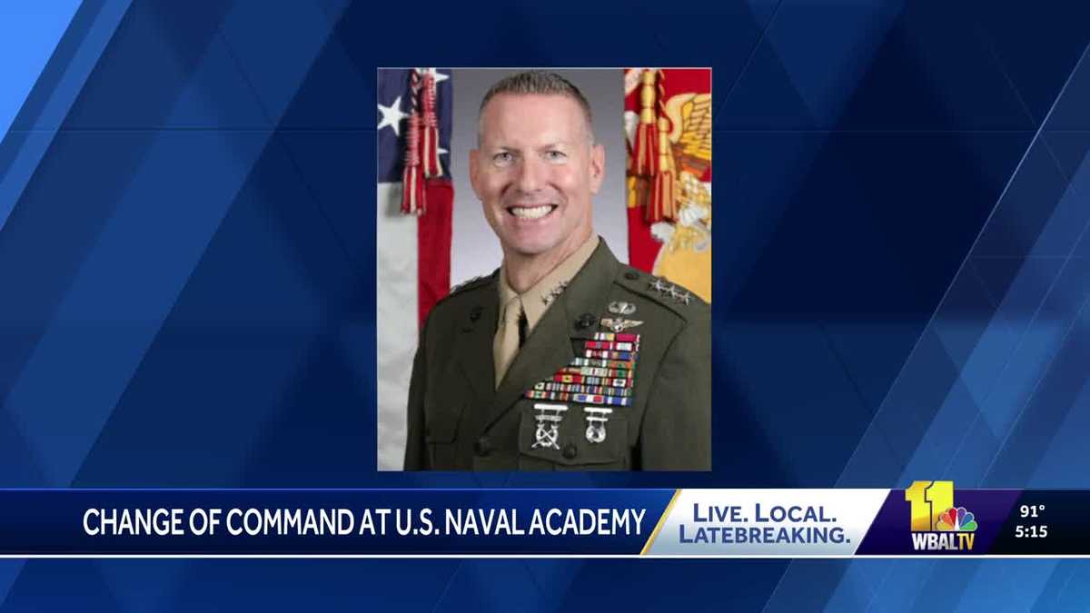 USNA holds change of command ceremony for new leader