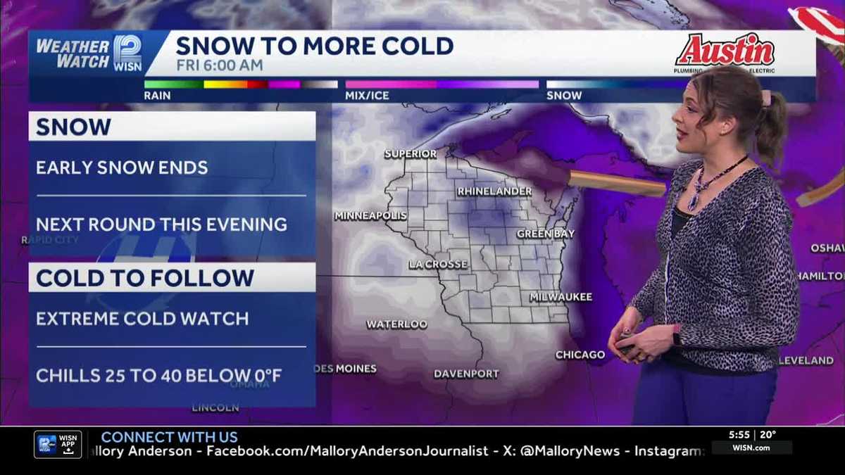 Early Slick Spots to More Snow