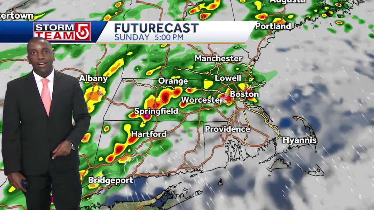 Video: Shower, storm threat through weekend