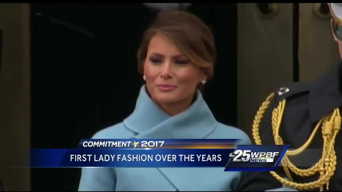 First lady fashions through the years