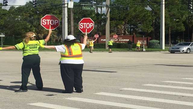 Crossing guards prepare for back-to-school