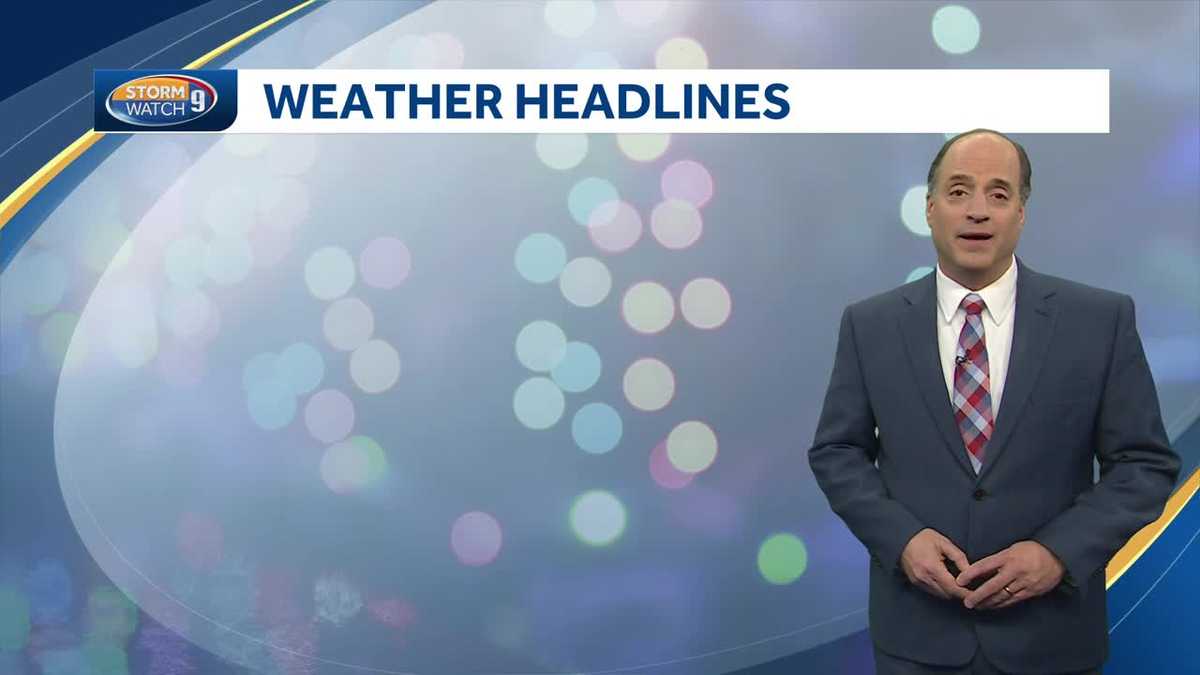 New Hampshire forecast video: Mild Christmas on tap