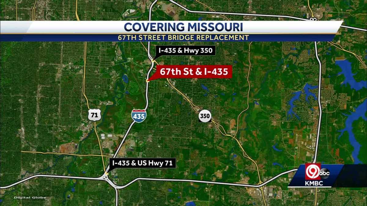 Total closure of portion of I-435 at 350 Hwy. planned for weekend due ...