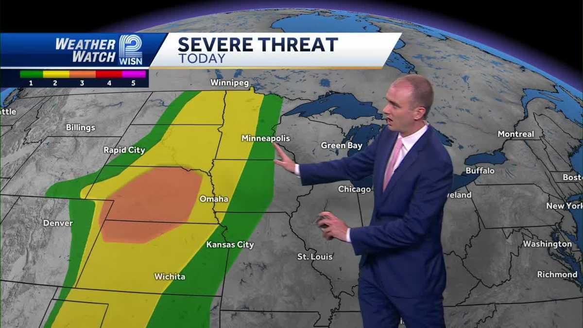 Impact Day: Monday Storms