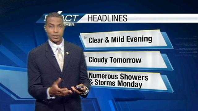 A Clear And Mild Evening