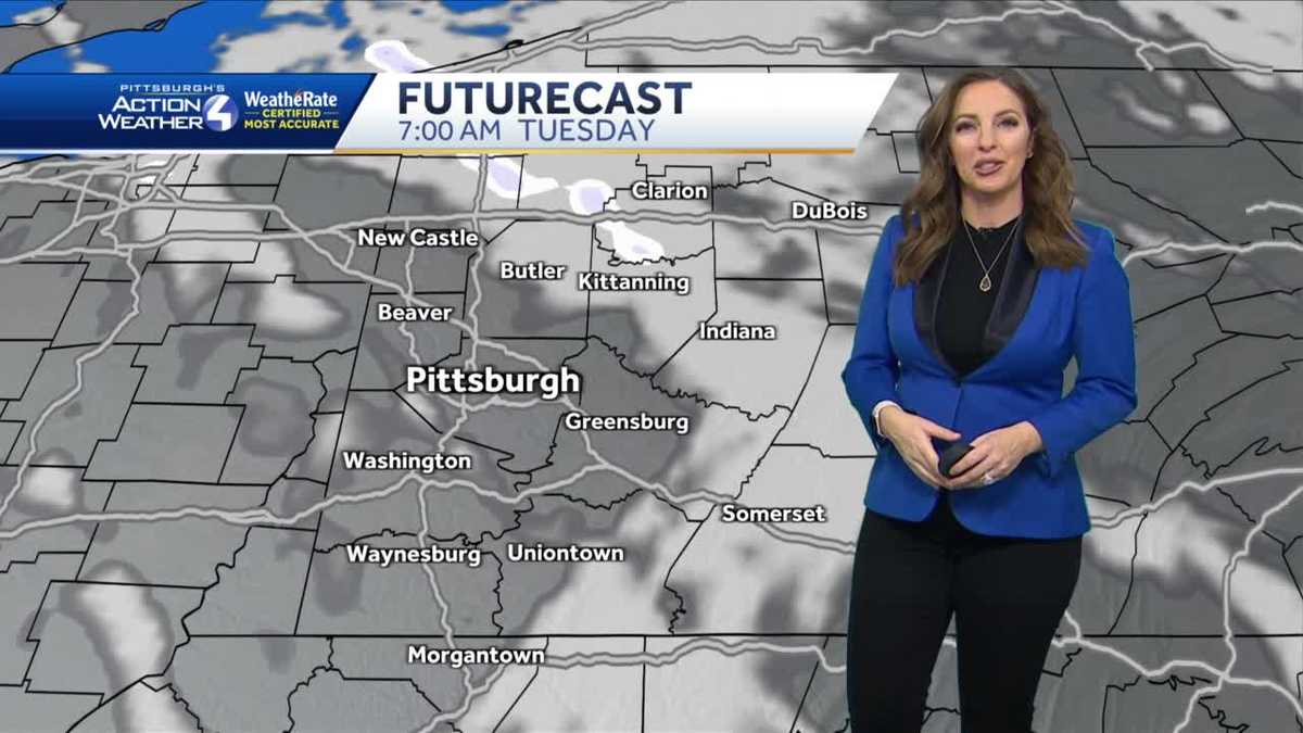 Cold, Breezy, Isolated Lake Effect Snow