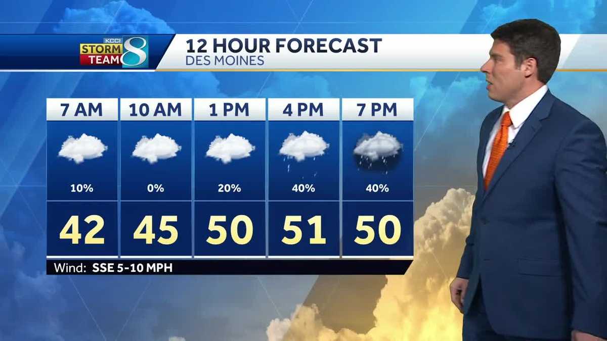 Clouds roll in for chilly fall night