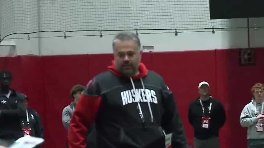 Nebraska football spring practice, March 23