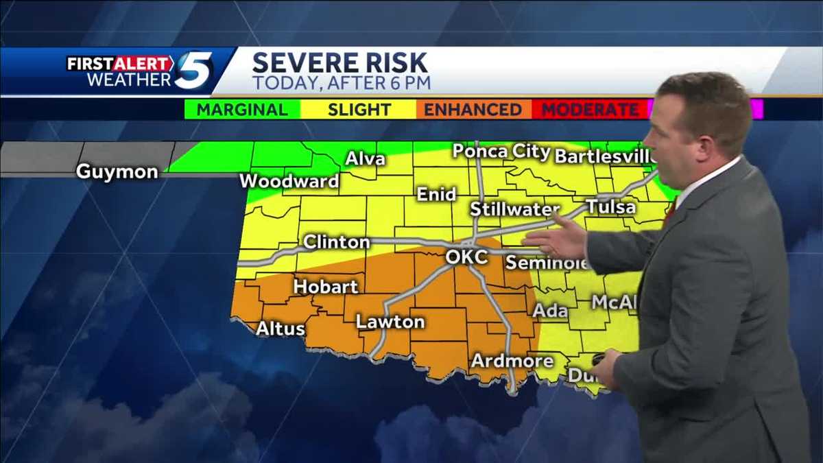 Forecast: Severe Weather Threat Today Forecast: Severe Weather Threat Today