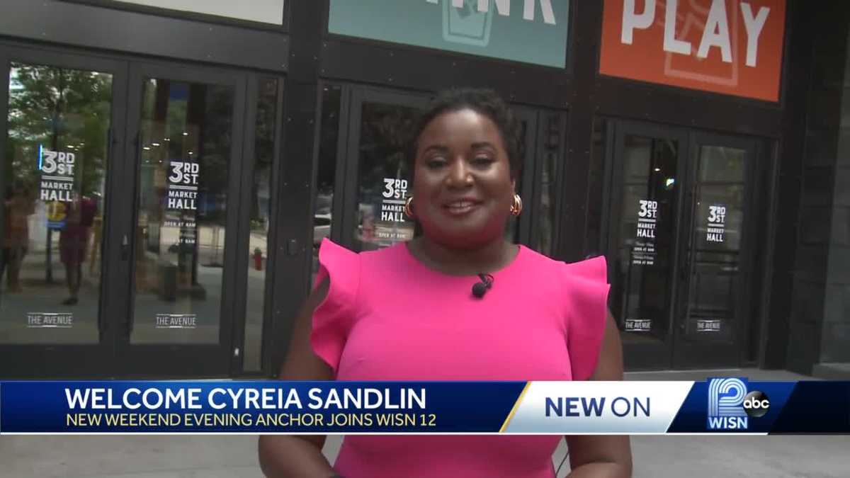 Meet our new weekend evening anchor Cyreia Sandlin