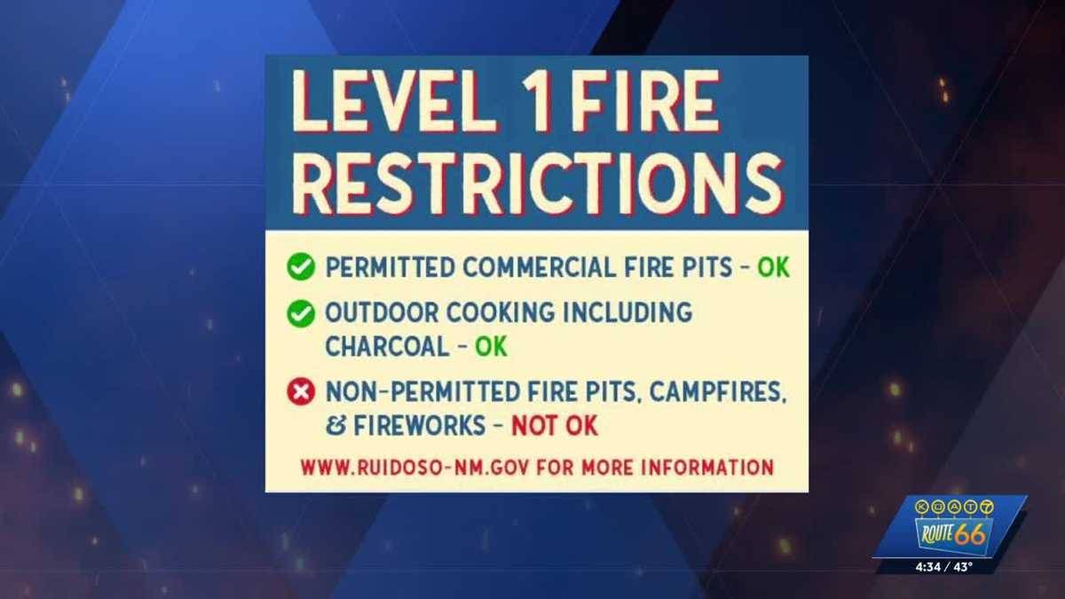 Ruidoso enters Level I fire restrictions amid fire danger