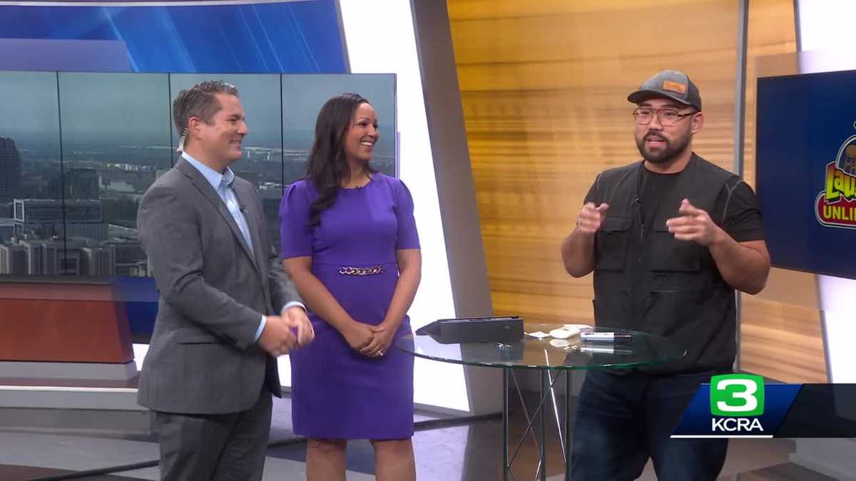 WATCH: Comedian and magician Justin Rivera performs tricks on KCRA 3