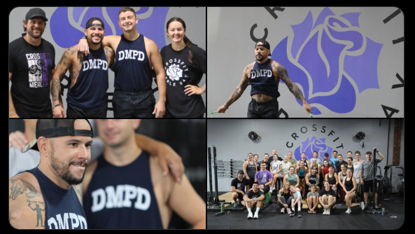 CrossFit Merle Hay hosts special workout for DMPD officer Jesse Schneider