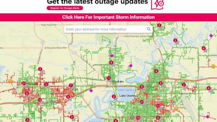 Southeast Louisiana weather power outages