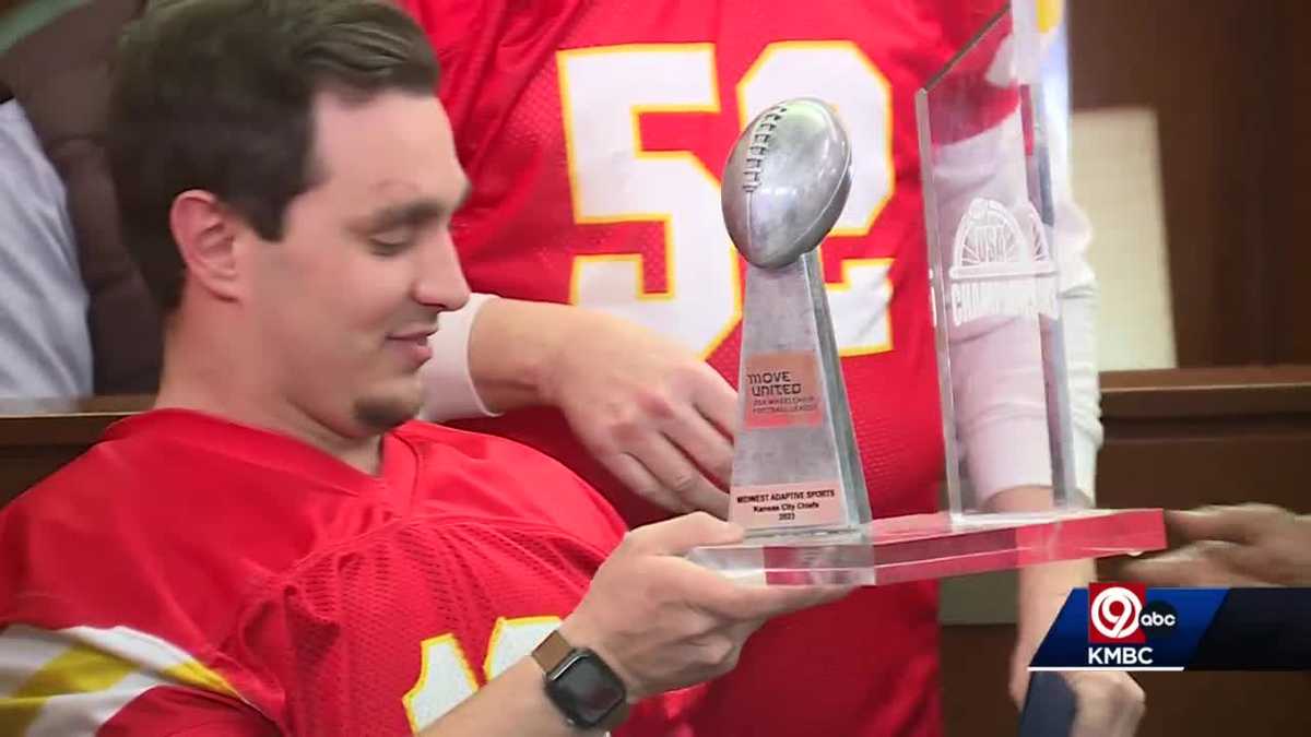 Kansas City Chiefs Wheelchair Football Team’s title honored