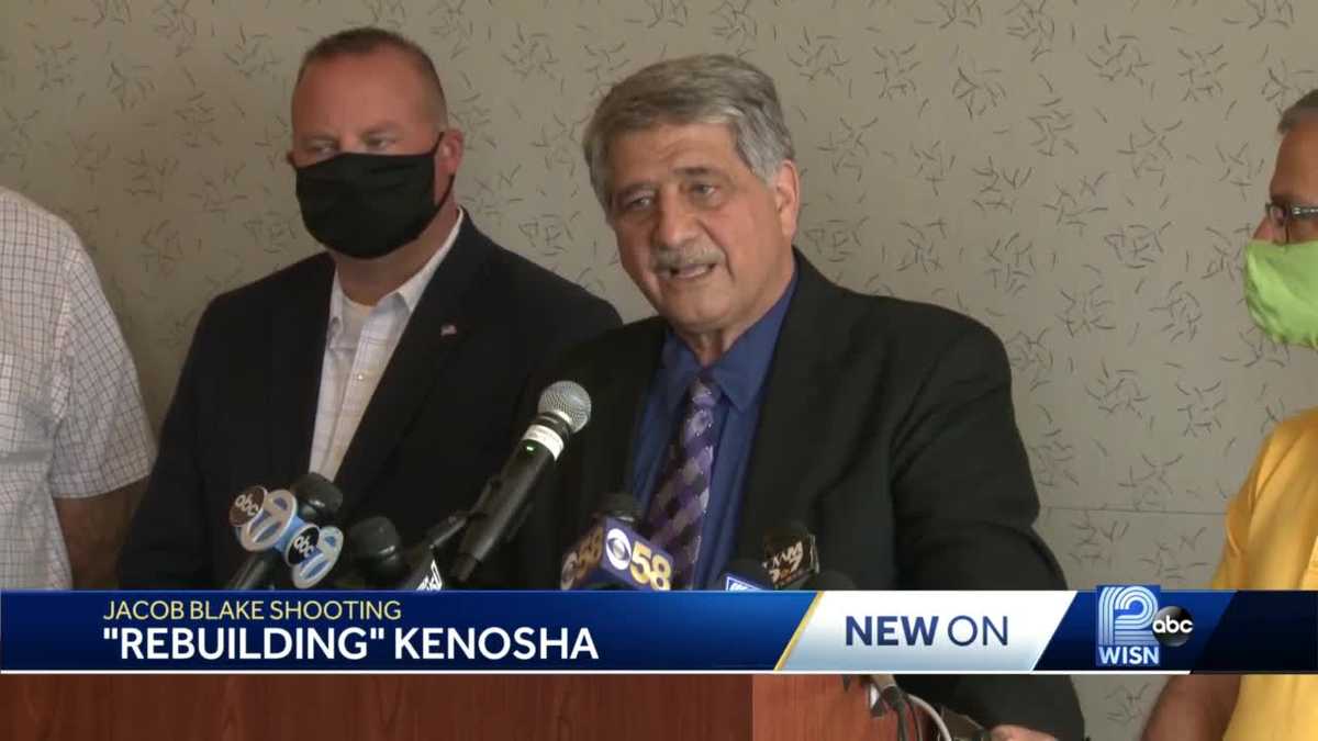 Kenosha mayor lays out plan to unite city after protests