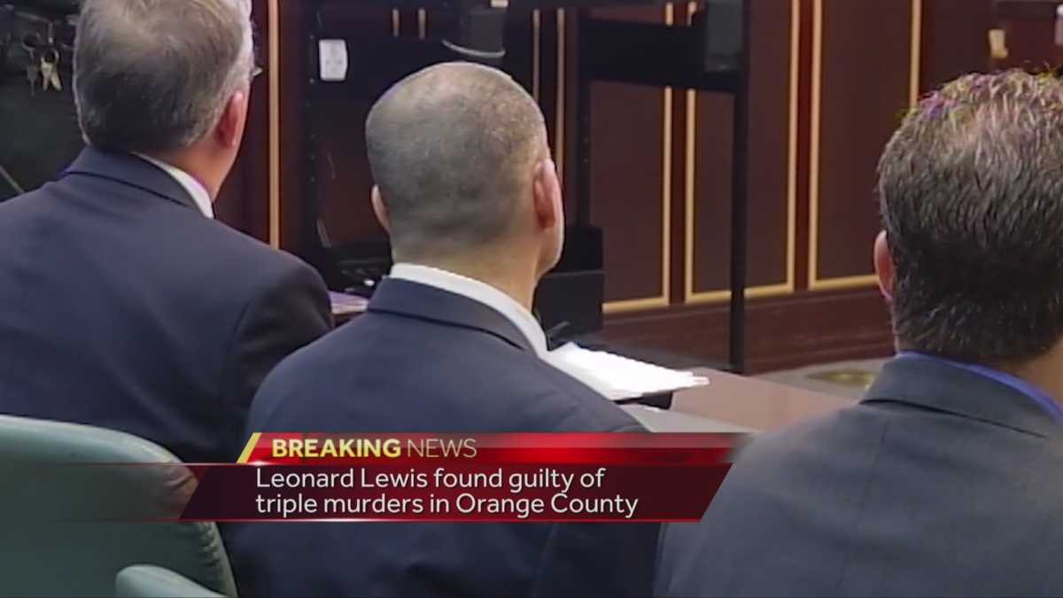 Jury finds Leonard Lewis guilty of murder