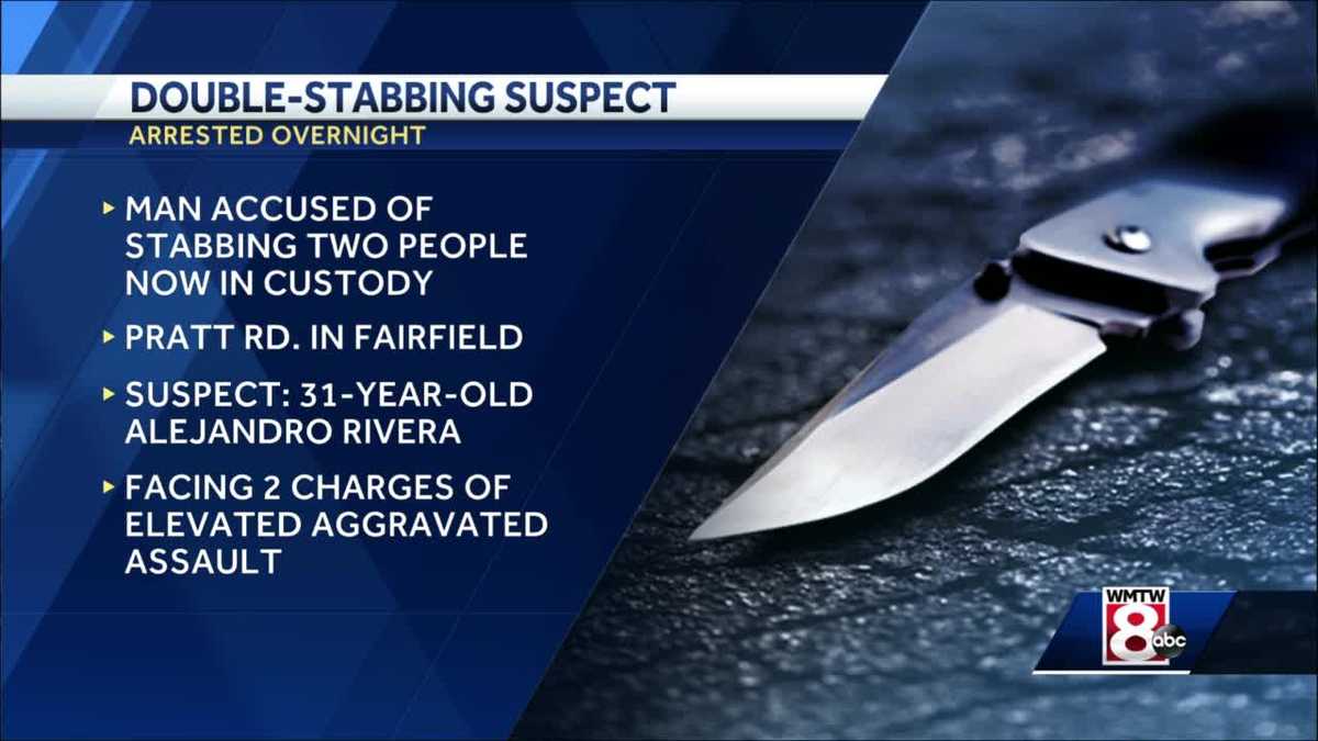 Arrest made in double-stabbing incident in Fairfield Saturday night
