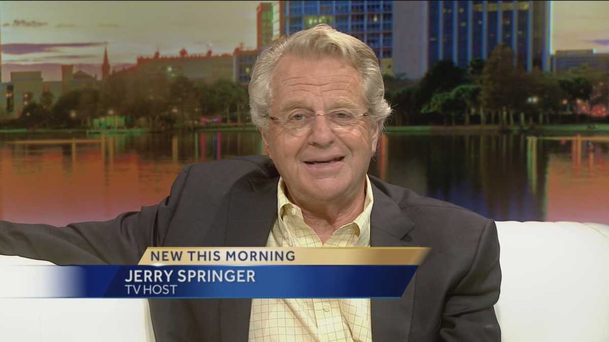 Jerry Springs talks about show's 25th anniversary