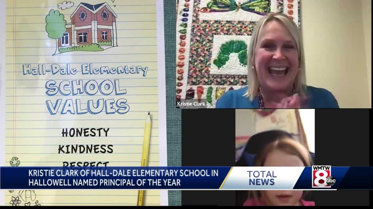 Hall-Dale Elementary School principal named Maine's principal of the year