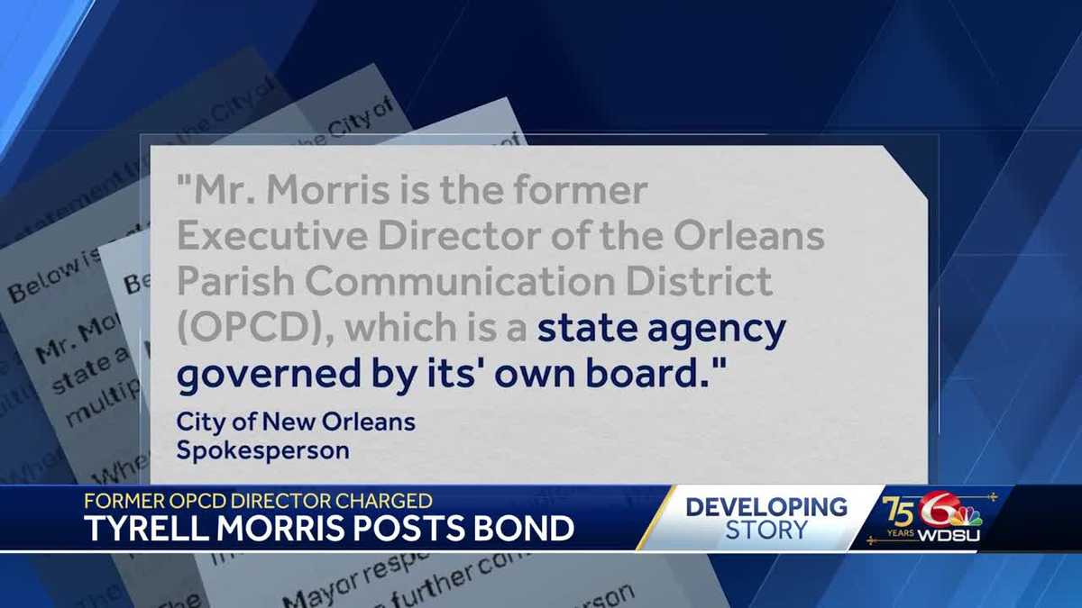 Mayor Cantrell's office responds to indictment of Tyrell Morris