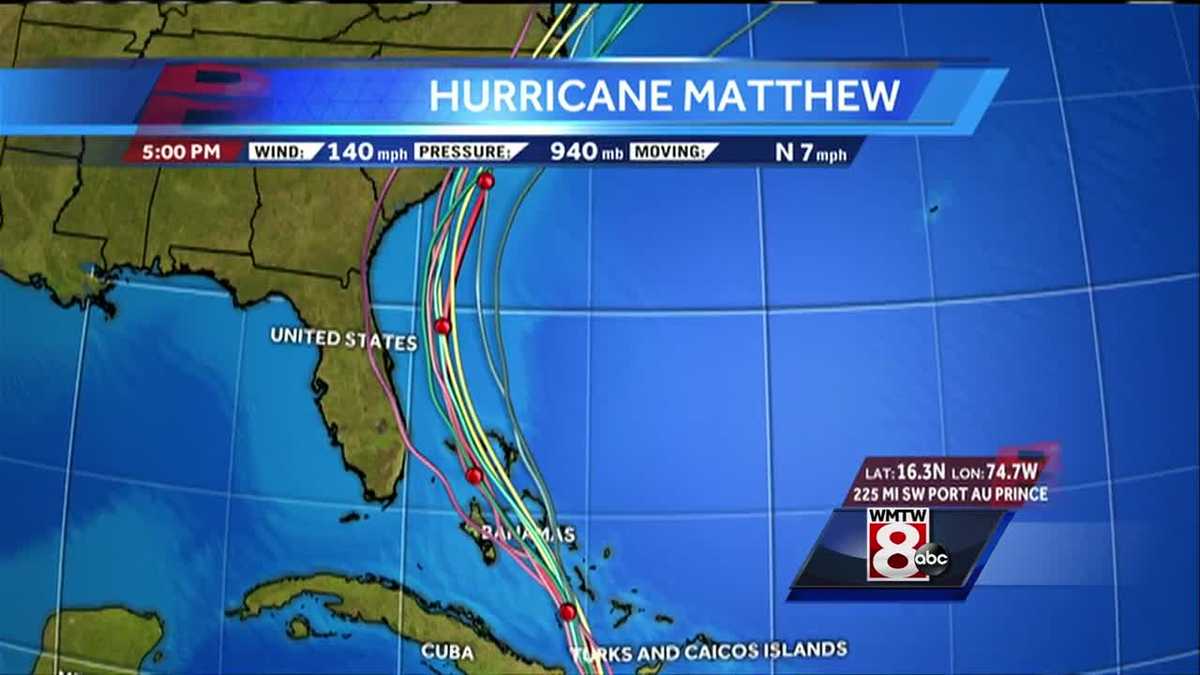 Hurricane Matthew track creeps closer to East Coast