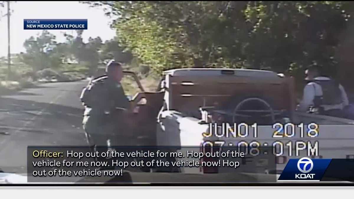 Video shows arrest of two men wanted for triple murder