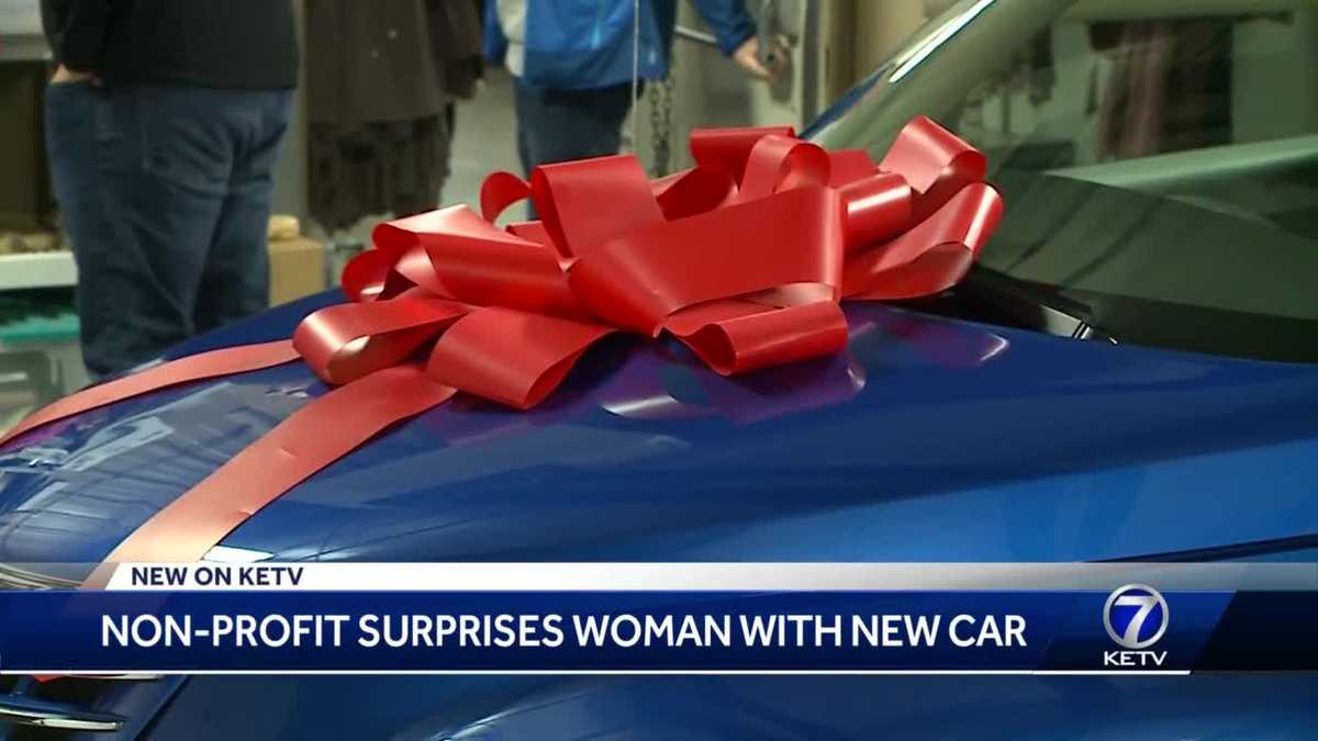 Nonprofit surprises woman with new car