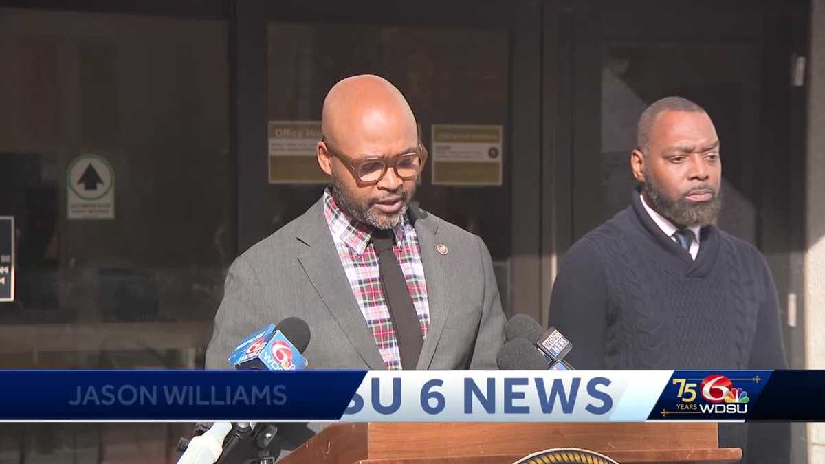 Orleans Parish DA holding press conference on procedures for juvenile ...