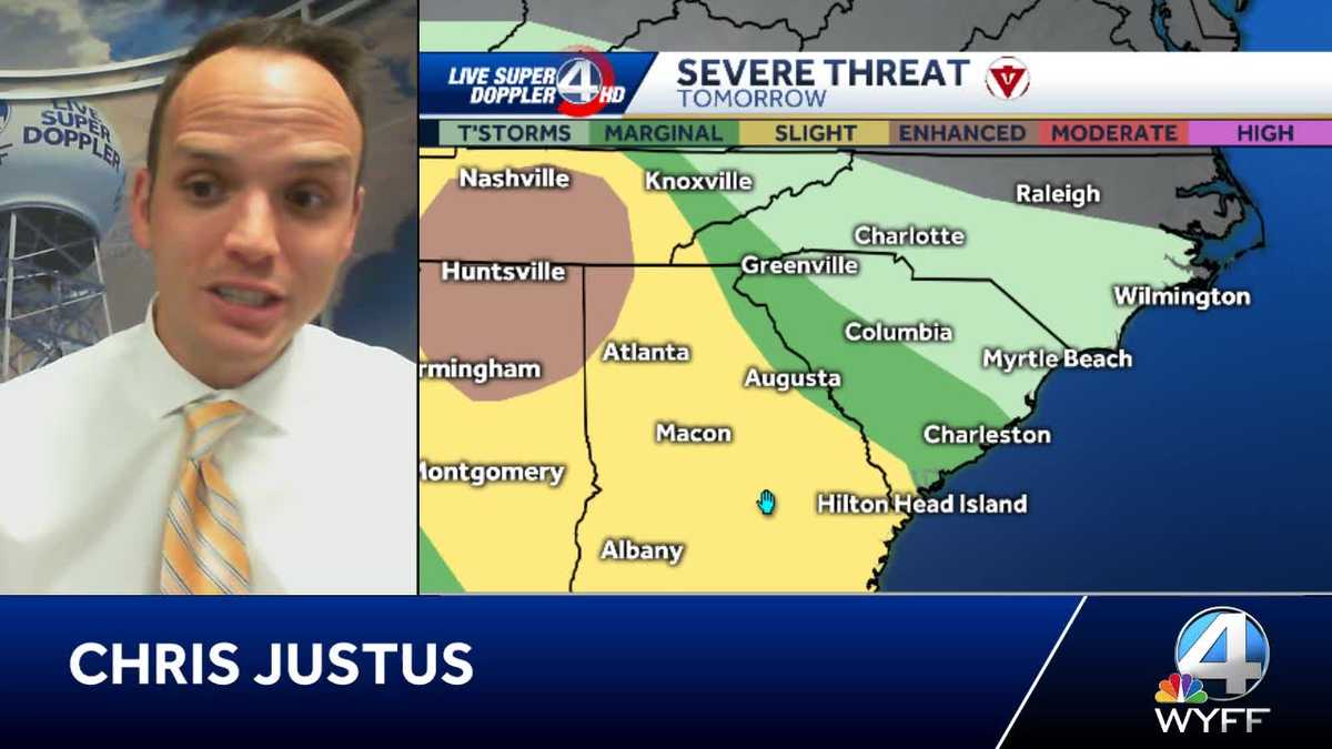 Chris Justus' latest forecast