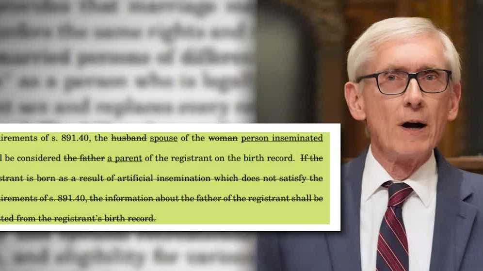 Evers' budget proposal sparks 'inseminated person' term debate