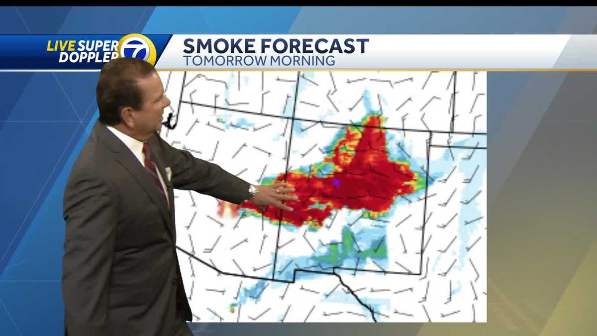 Air Quality Alert into Saturday Morning for Wildfire Smoke!