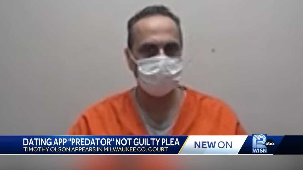 Dating app 'predator' pleads not guilty to charges in Milwaukee County