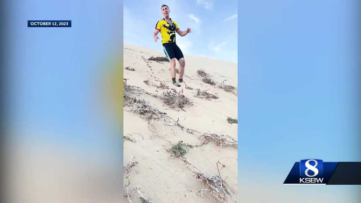 Man in viral Sand City sand dune incident pleads not guilty