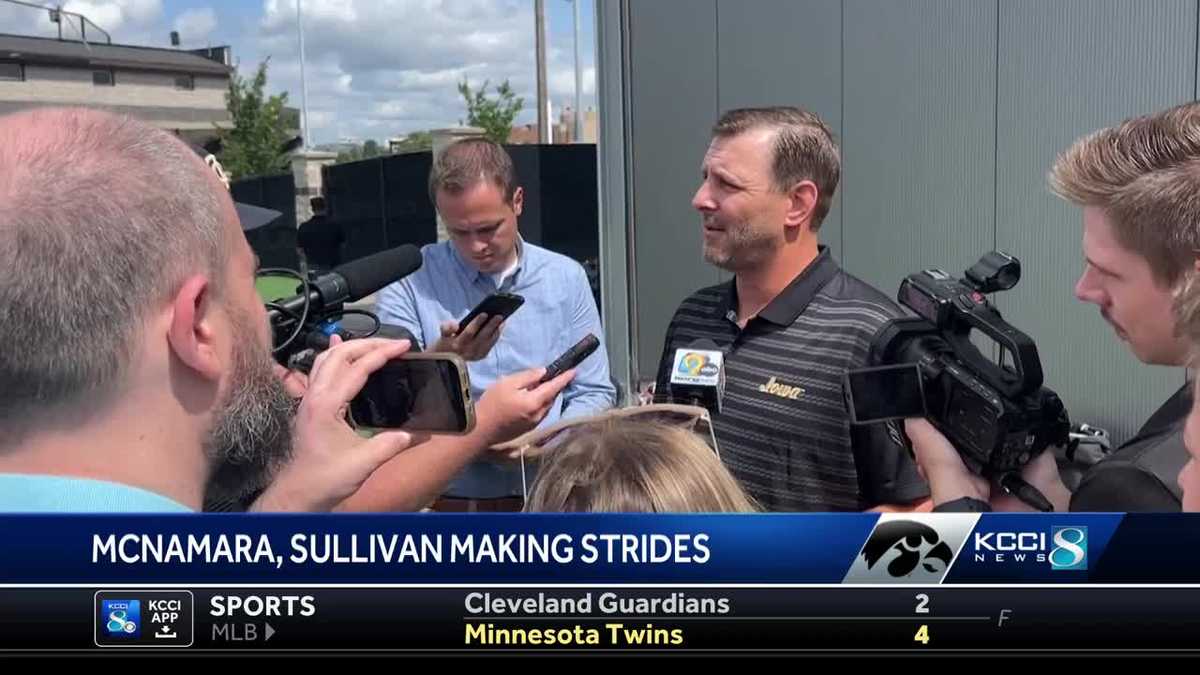 Iowa's QBs and wideouts adapting to new offensive coordinator