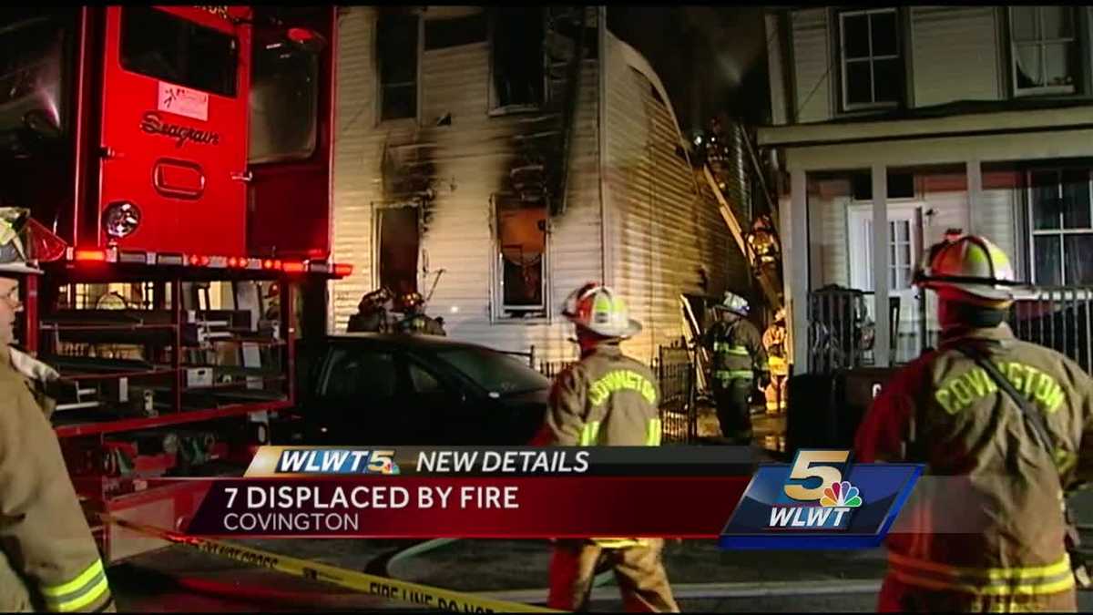 Vacant home fire damages adjacent homes in Covington