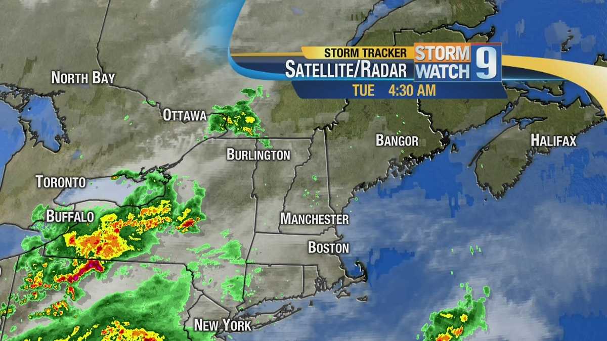 Tuesday morning forecast