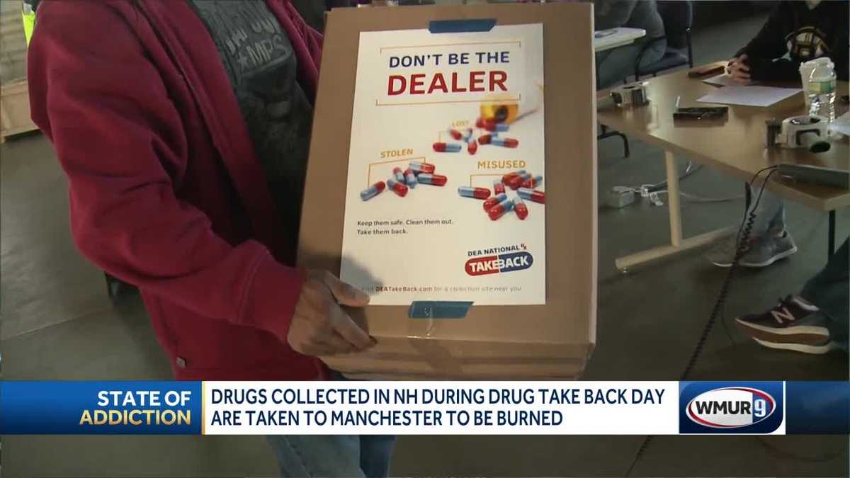 More than 14,000 pounds of drugs collected in NH on Drug Take Back Day
