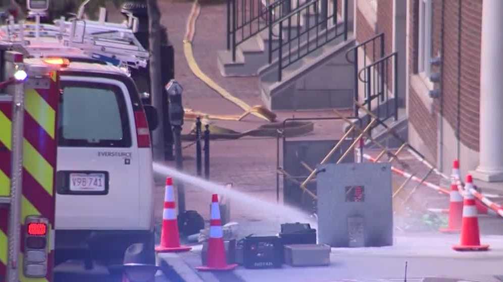 2 workers injured in Boston transformer explosion