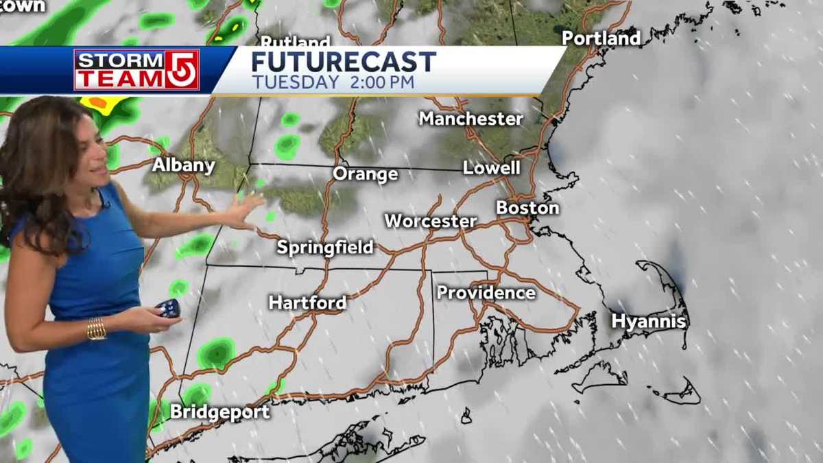 Video Muggy, humid day ahead