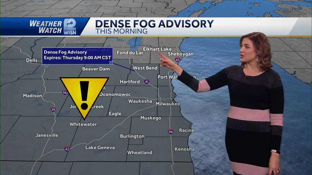 Weather: Fog and icy stretches