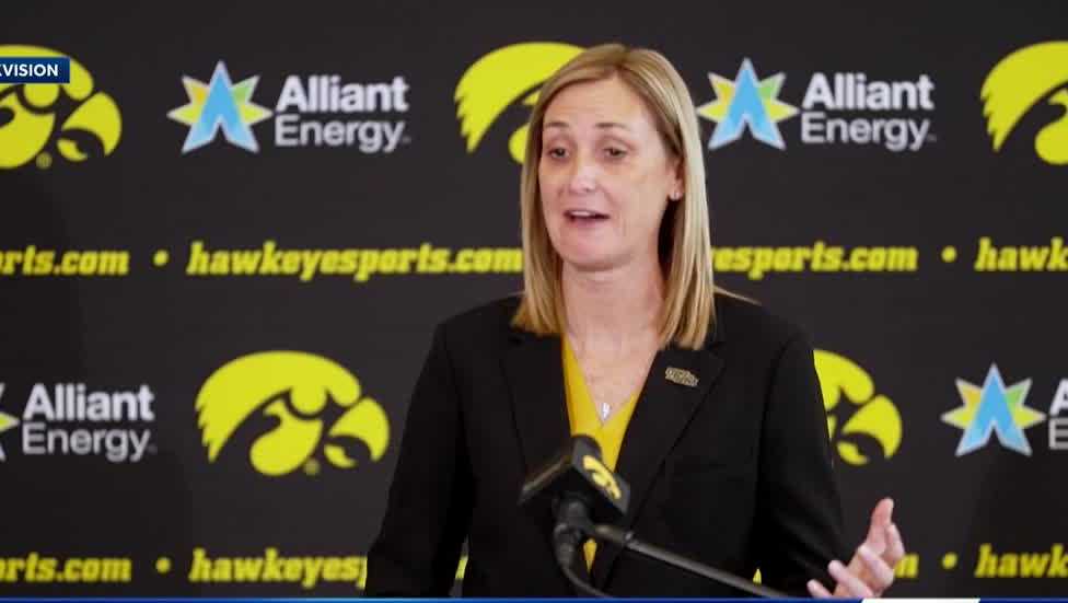 New Iowa A.D. Beth Goetz officially introduced