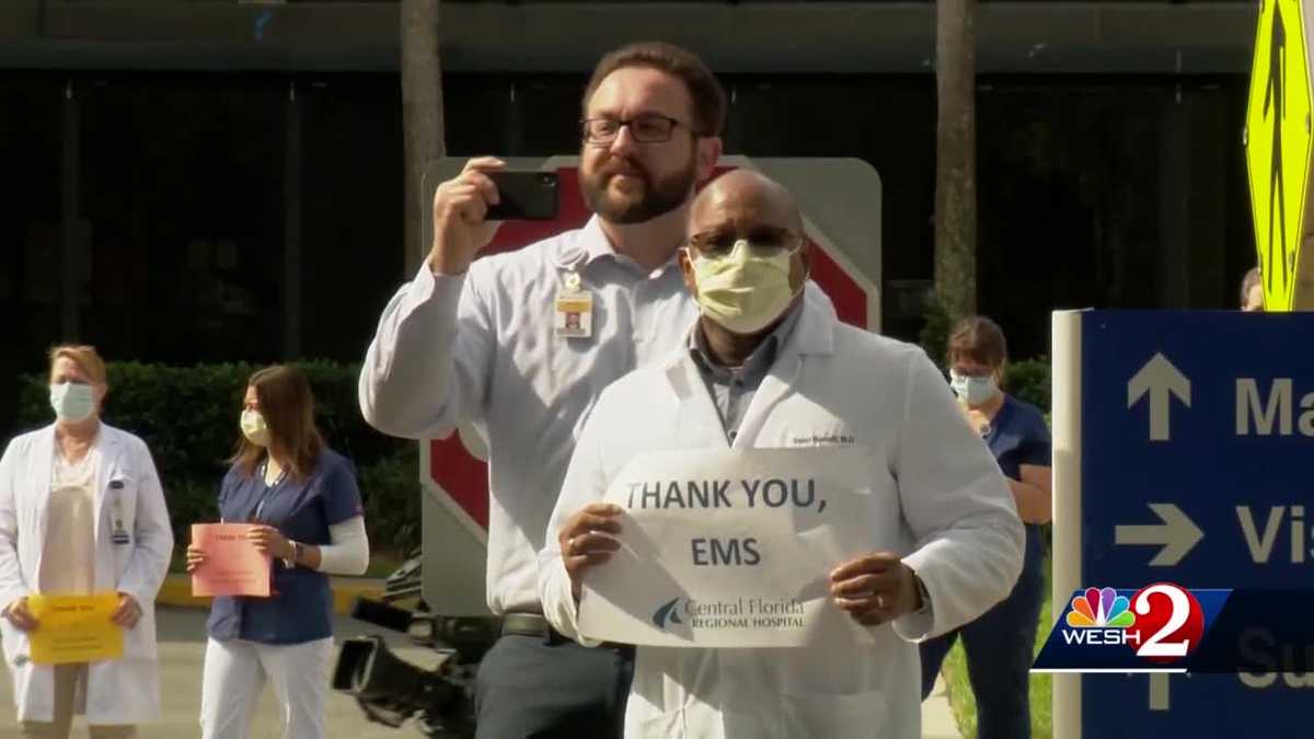 Heroes thanking heroes: Seminole County first responders hold parade ...