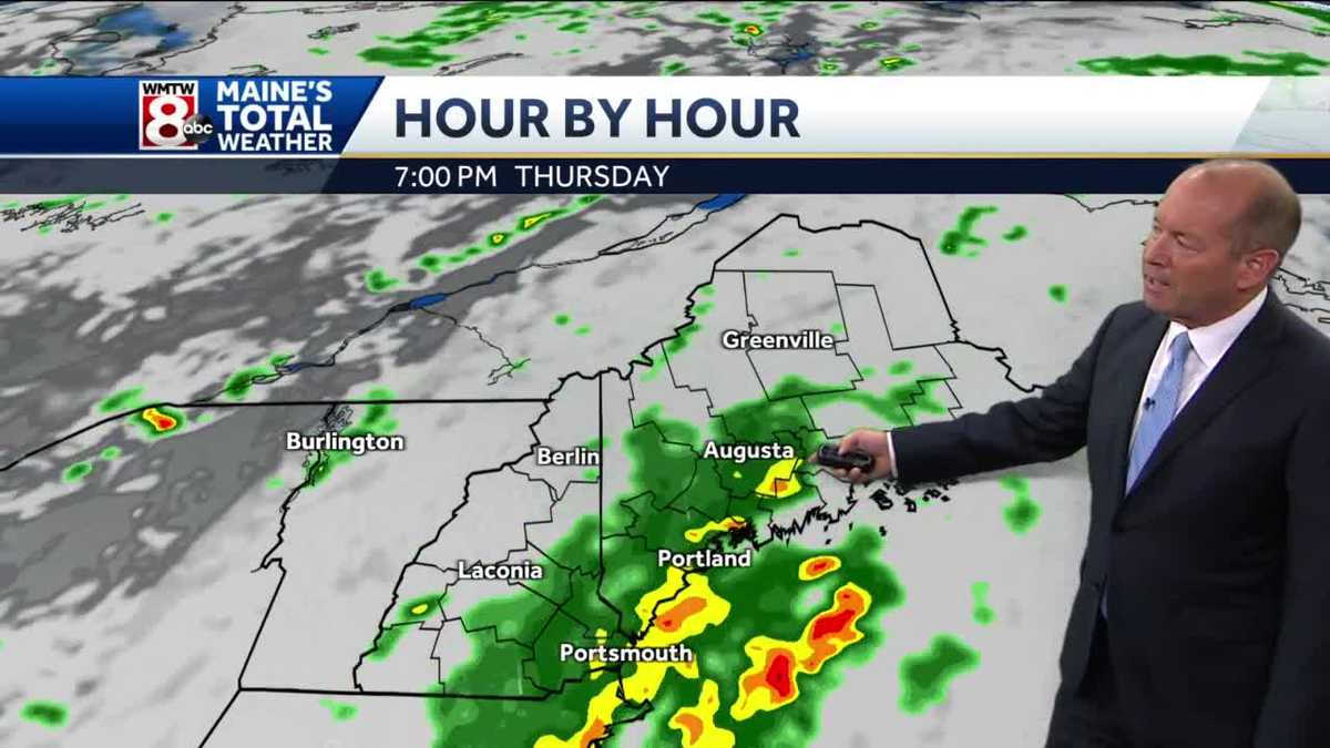 Periods of rain through the day
