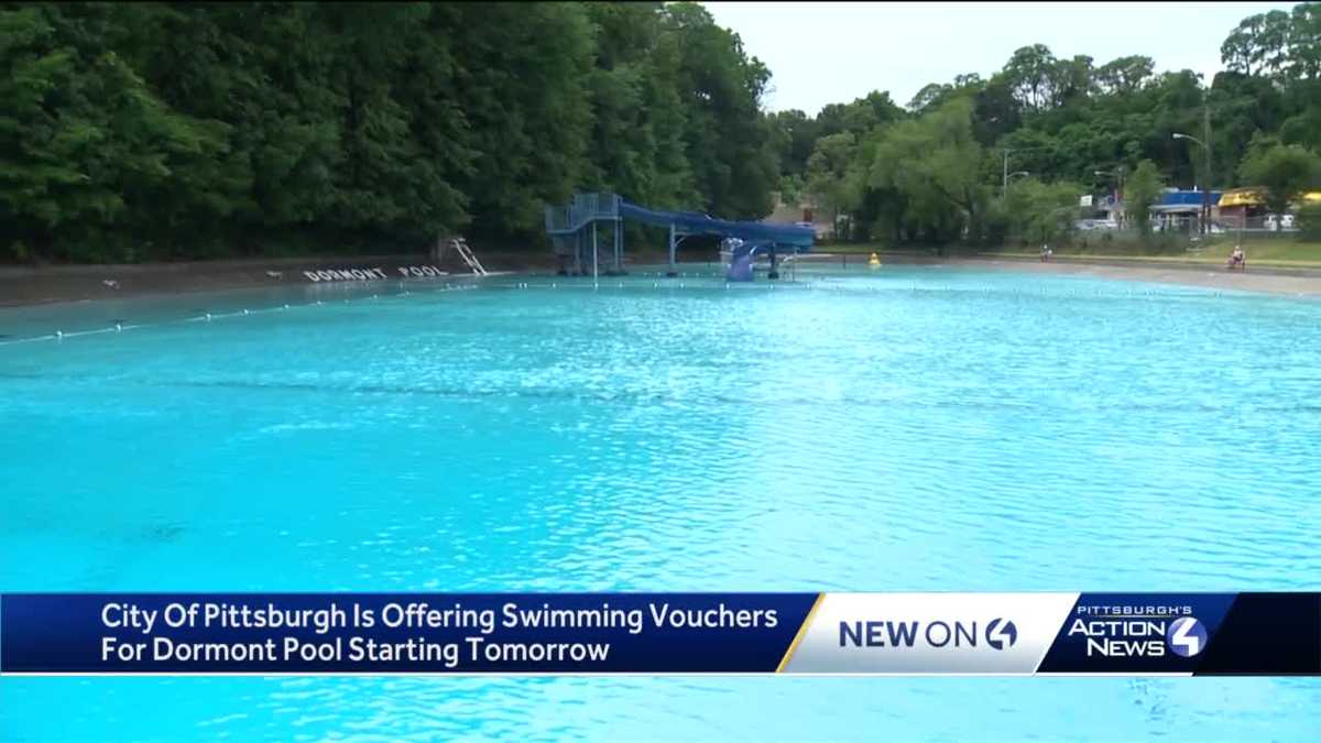 City of Pittsburgh offering vouchers for Dormont Pool